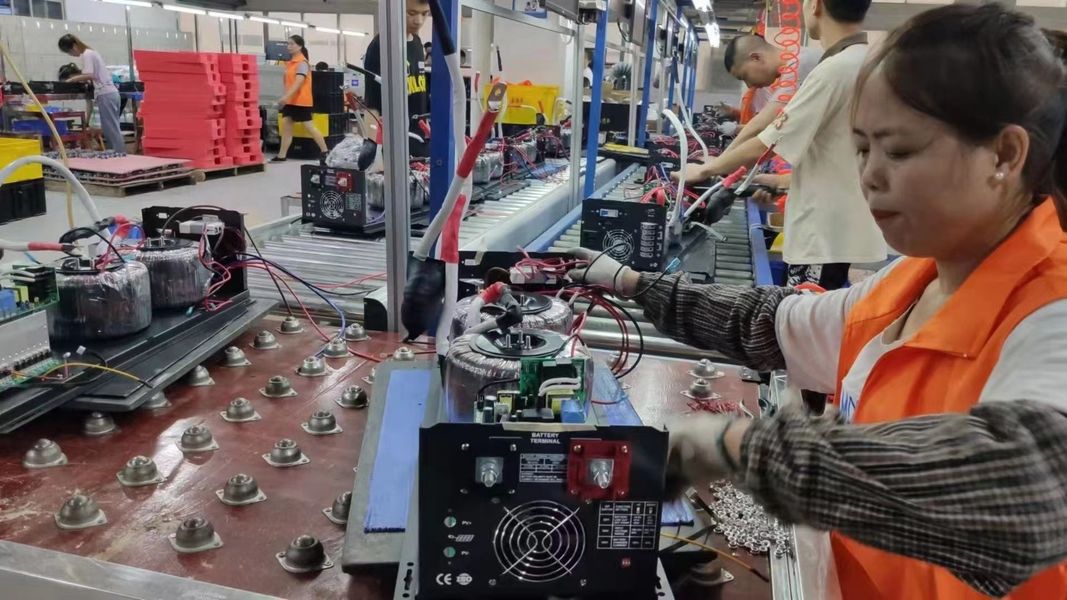 China Huizhou Qiangfeng Power Technology Co., Ltd. factory production line